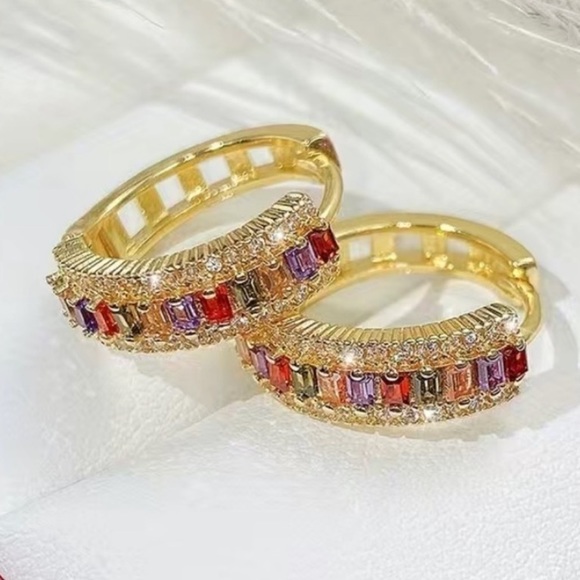 TERRA GEMMS | Jewelry | Regal Spectrum Meridian Channel Setting ...